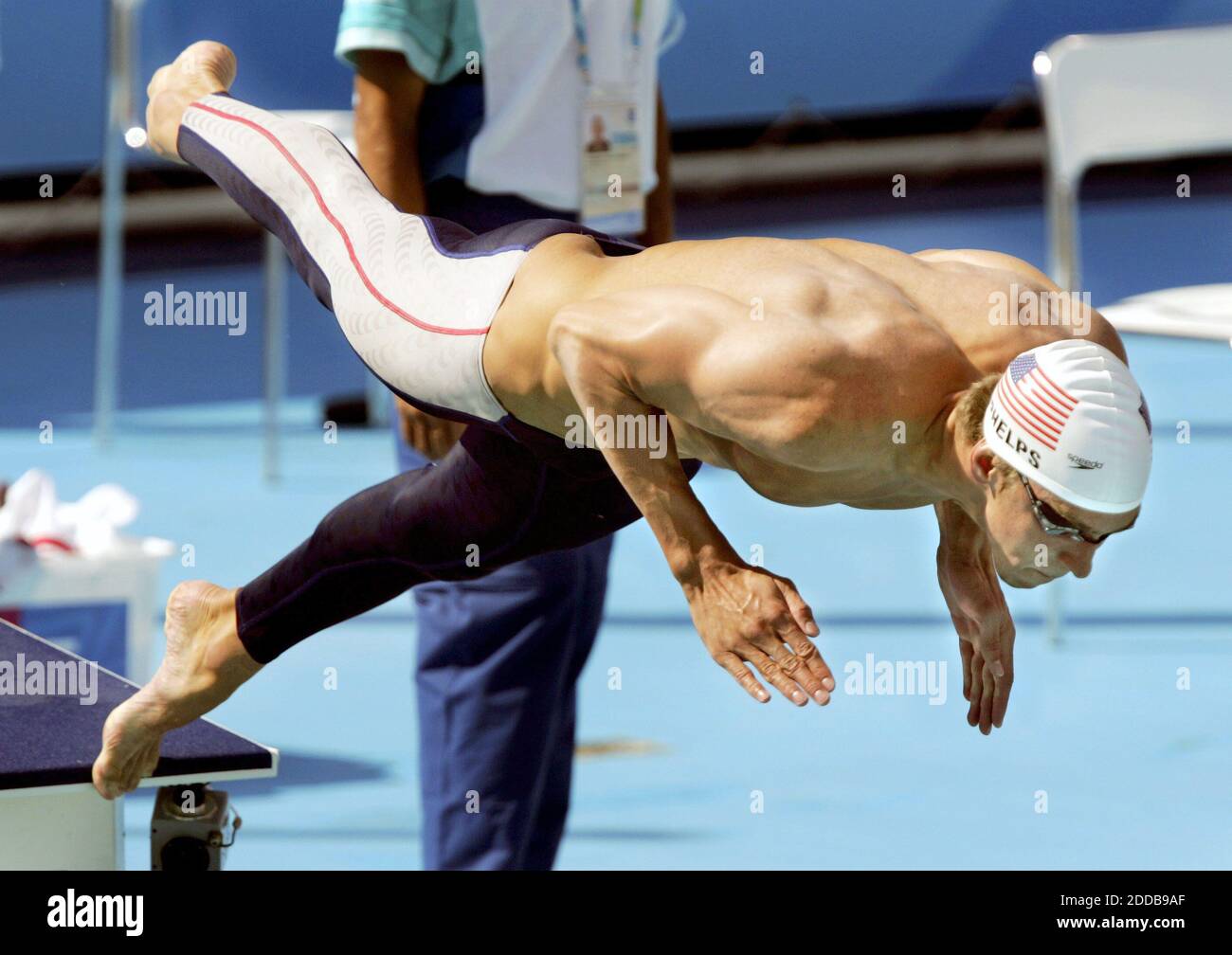 NO FILM, NO VIDEO, NO TV, NO DOCUMENTARY - U.S. swimmer Michael Phelps ...