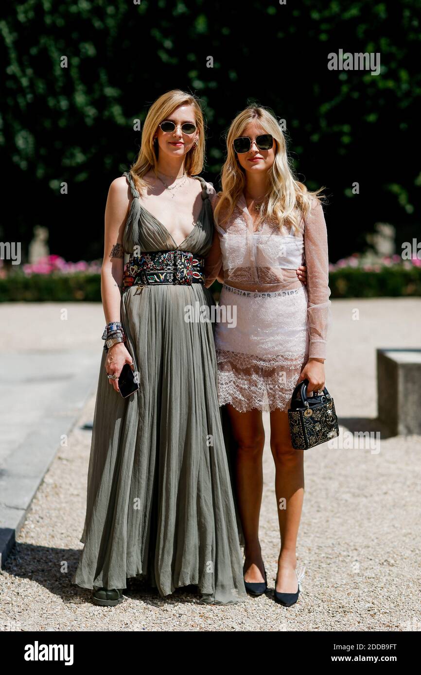 Street style, Chiara Ferragni and her sister Valentina Ferragni ...