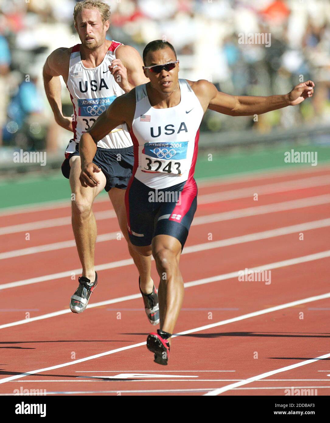 NO FILM, NO VIDEO, NO TV, NO DOCUMENTARY - USA's Bryan Clay, right ...