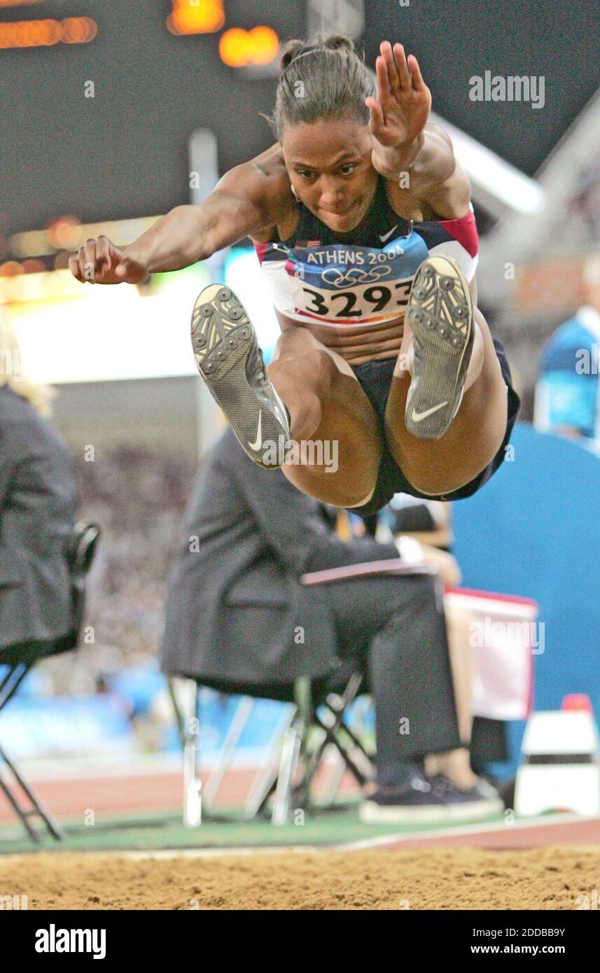 NO FILM, NO VIDEO, NO TV, NO DOCUMENTARY - Marion Jones of the United ...