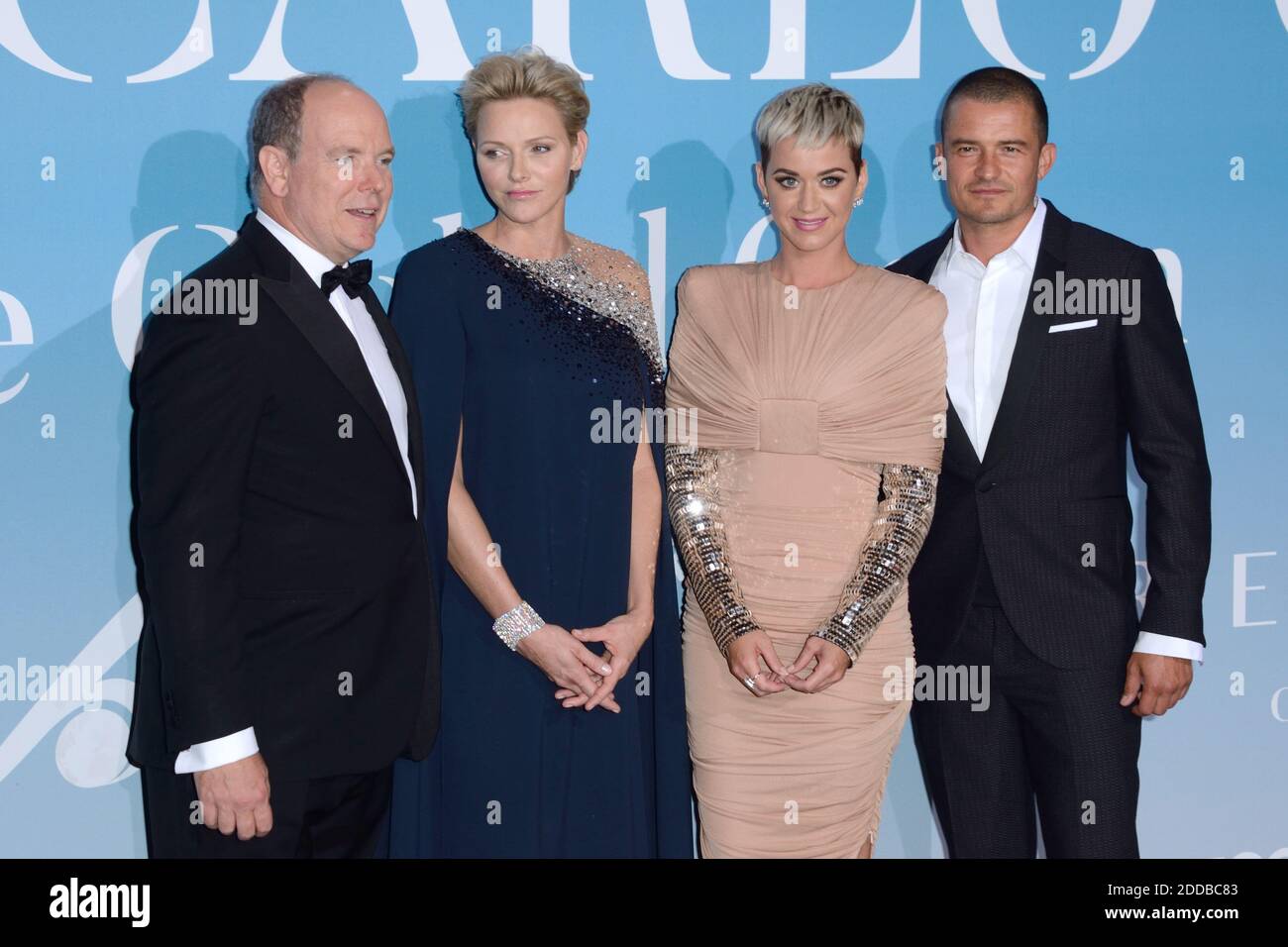 Prince Albert II of Monaco, Princess Charlene of Monaco, Orlando Bloom ...