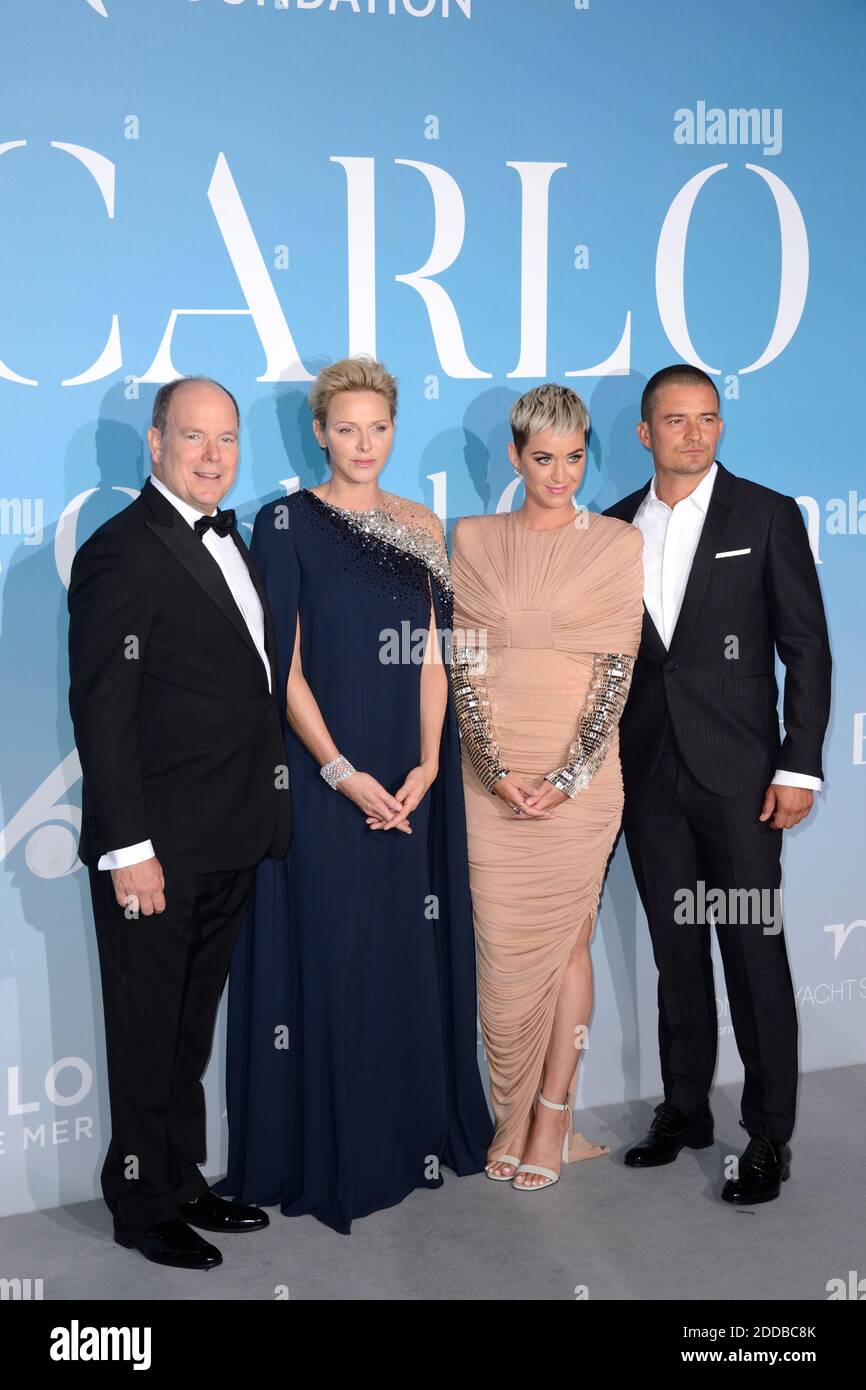 Prince Albert II of Monaco, Princess Charlene of Monaco, Orlando Bloom ...