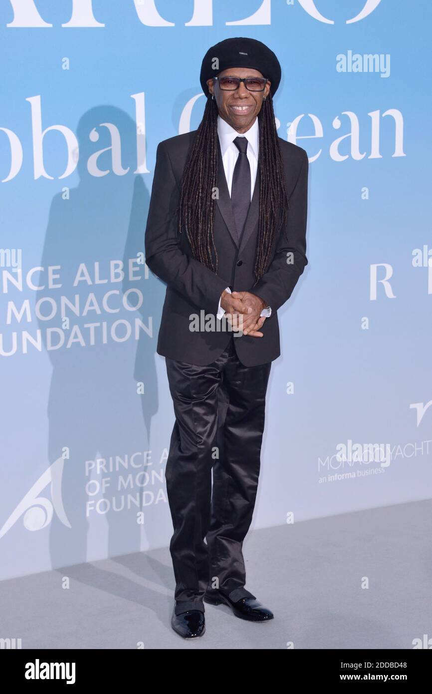 Nile Rodgers attending the Gala for the Global Ocean hosted by H.S.H ...