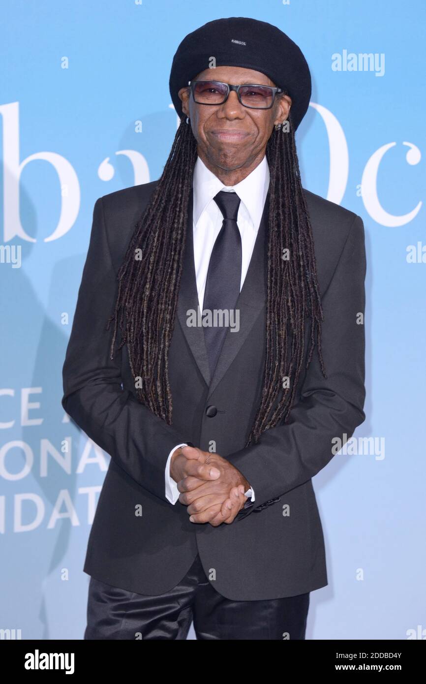 Nile Rodgers attending the Gala for the Global Ocean hosted by H.S.H ...
