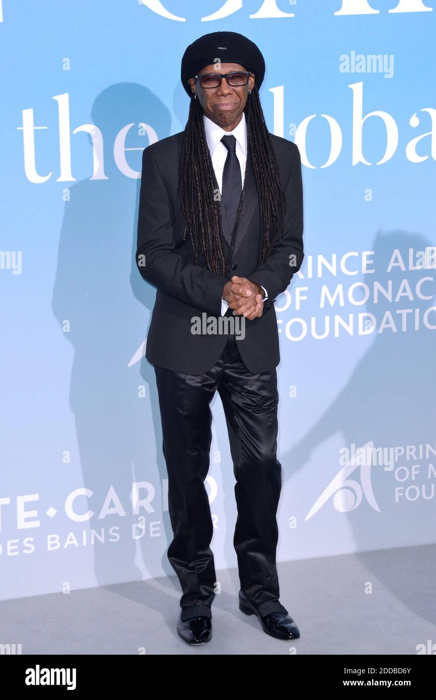 Nile Rodgers attending the Gala for the Global Ocean hosted by H.S.H ...