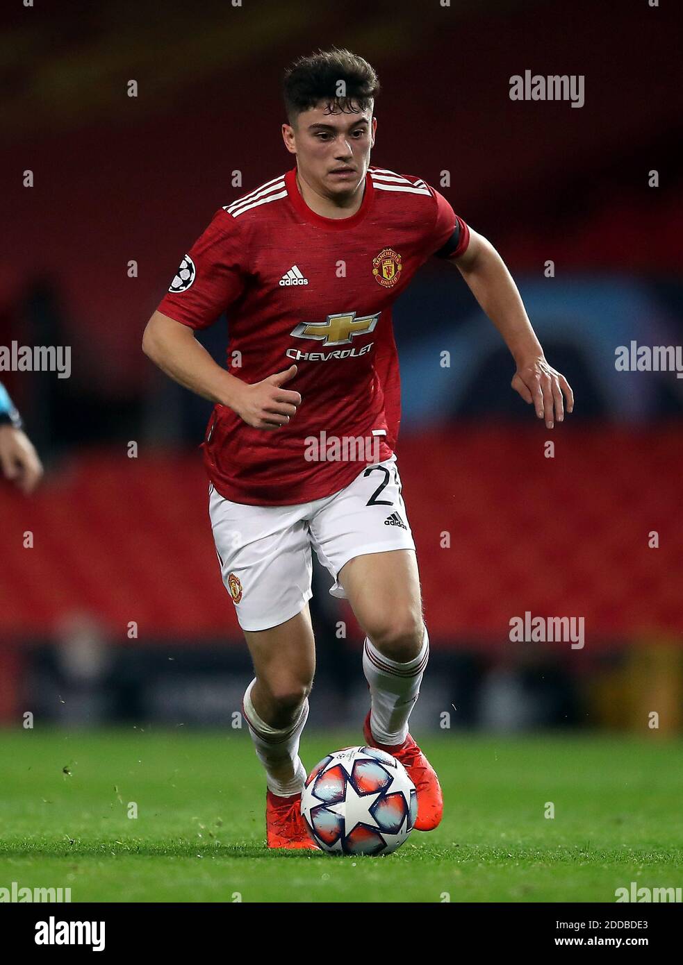 Manchester United's Daniel James during the UEFA Champions League Group ...