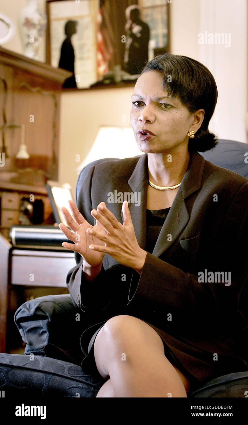 NO FILM, NO VIDEO, NO TV, NO DOCUMENTARY - Dr. Condoleezza Rice ...