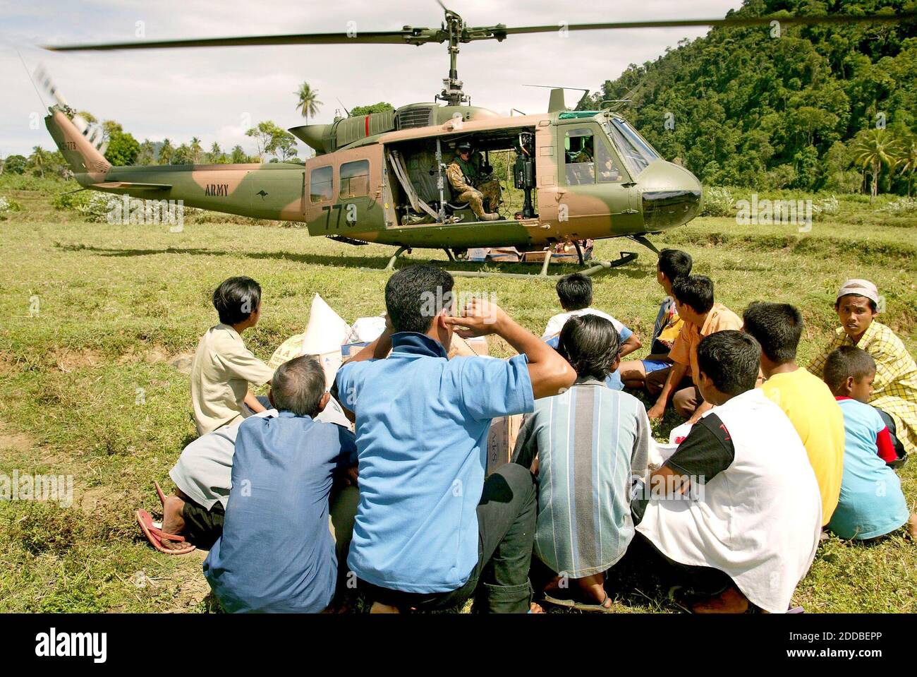 Australian disaster relief camp hi-res stock photography and images - Alamy