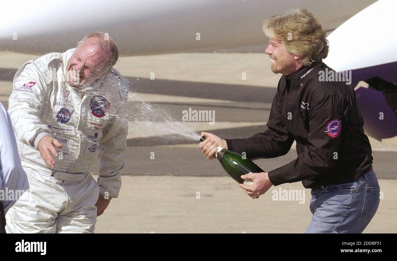 Richard branson steve fossett hi-res stock photography and images - Alamy