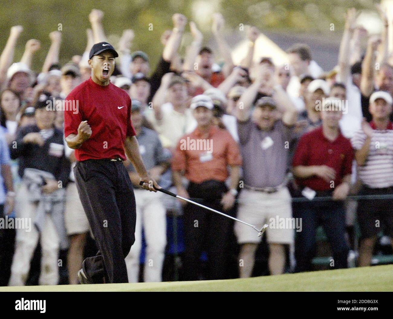 Tiger woods 2005 masters hi-res stock photography and images - Alamy