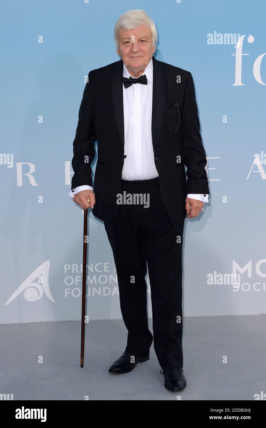 Jacques Perrin attending the Gala for the Global Ocean hosted by H.S.H ...