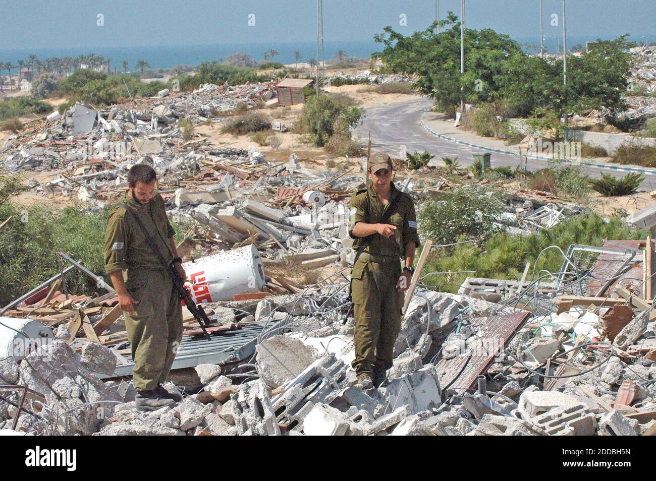 Gaza strip in august 2005 hi-res stock photography and images - Alamy