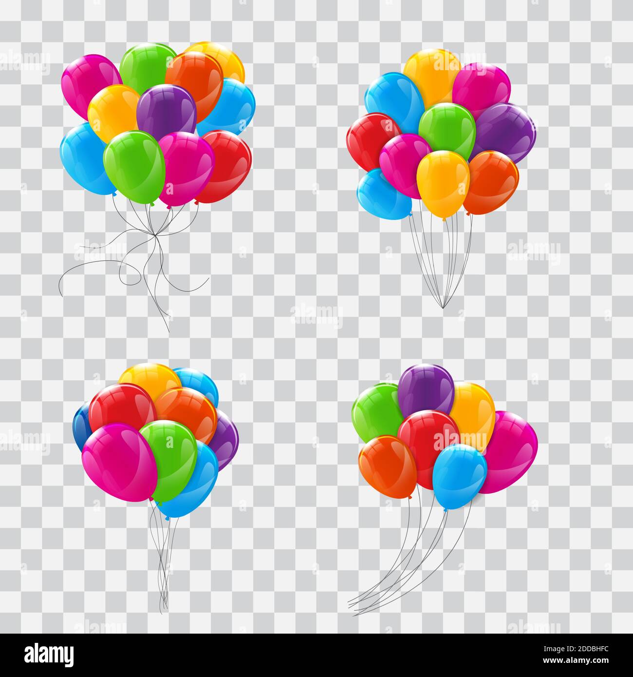 Realistic balloon Stock Vector Images - Alamy