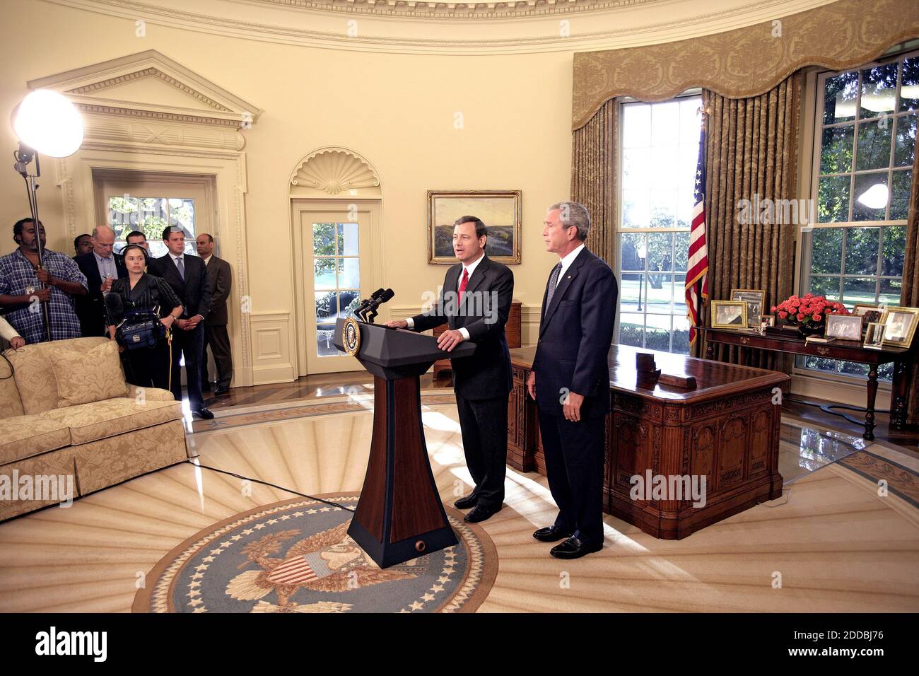 NO FILM, NO VIDEO, NO TV, NO DOCUMENTARY - John Roberts speaks after ...