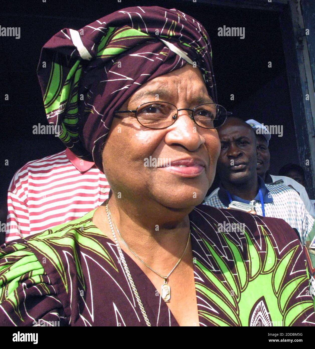 Ellen johnson sirleaf 2005 hi-res stock photography and images - Alamy