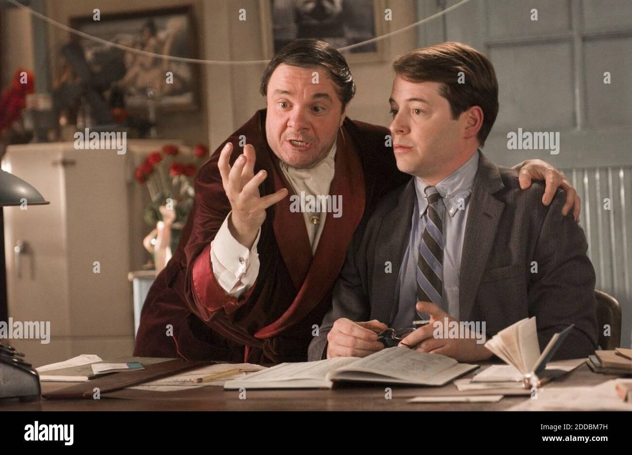 NO FILM, NO VIDEO, NO TV, NO DOCUMENTARY - Nathan Lane (left) and ...