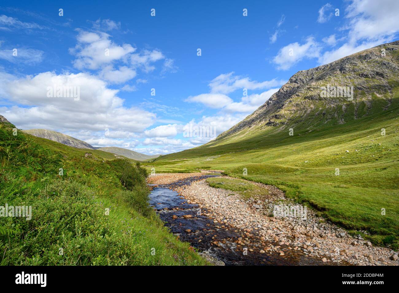 River Etive flowing in Glen Etive Stock Photo - Alamy