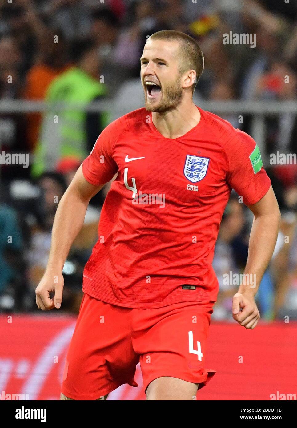 England’s Eric Dier during the FIFA World Cup 2018 1/8 final Colombia v ...