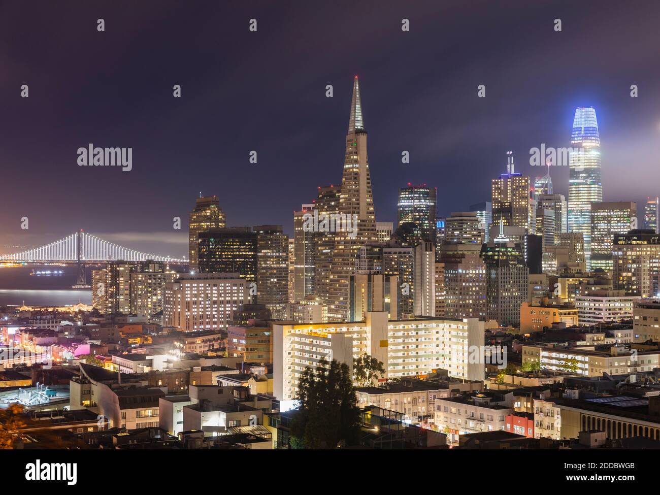 San francisco birds eye view hi-res stock photography and images - Alamy