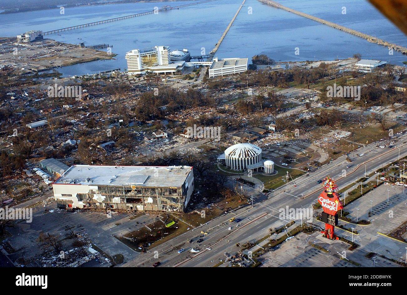 NO FILM, NO VIDEO, NO TV, NO DOCUMENTARY - Hurricane Katrina devastated ...