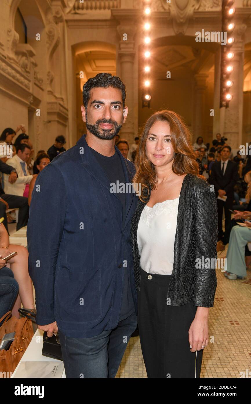 Fahd Hariri and wife Maya attend Elie Saab collection presentation as ...