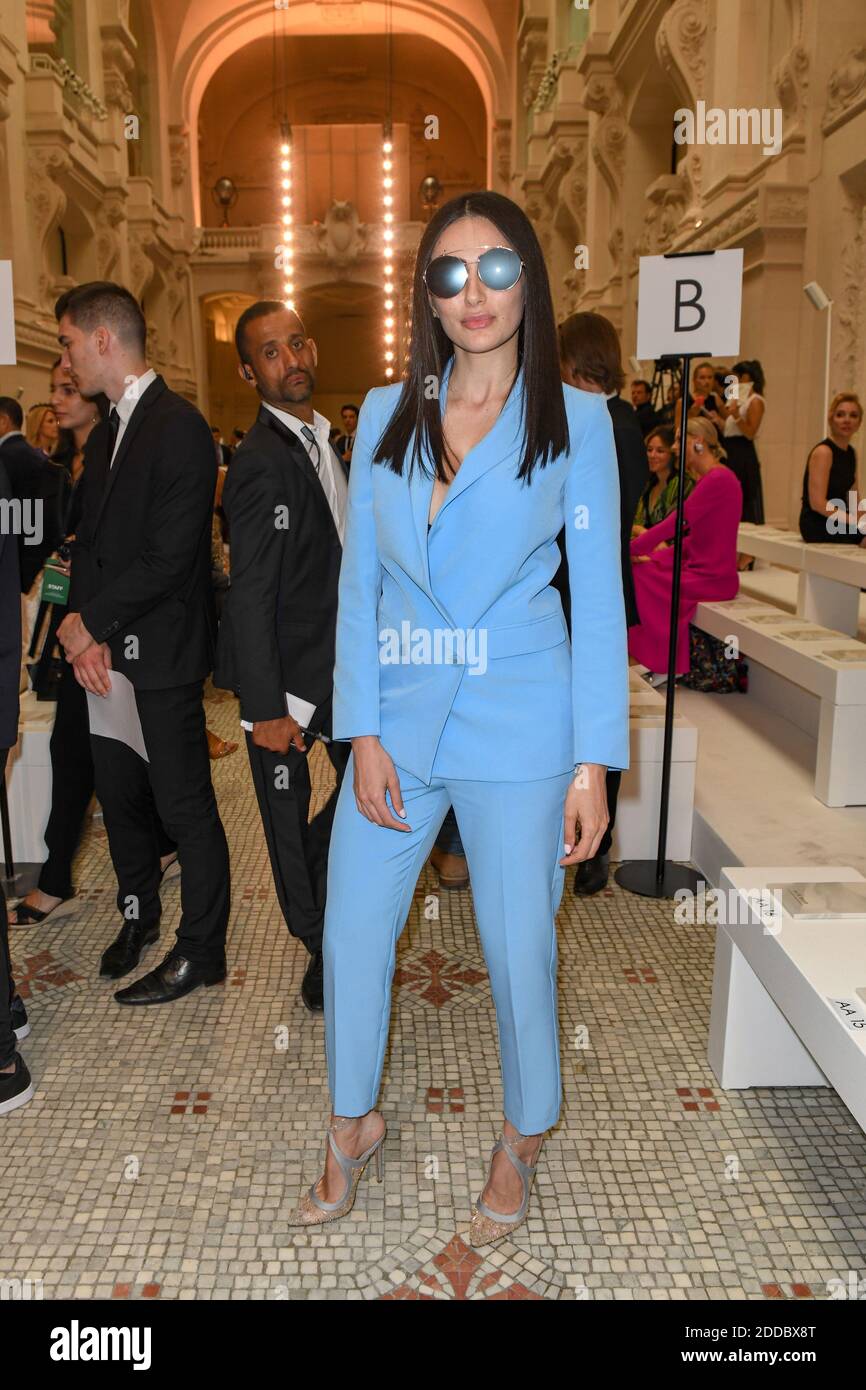 Diala Makki attends Elie Saab collection presentation as part of the ...