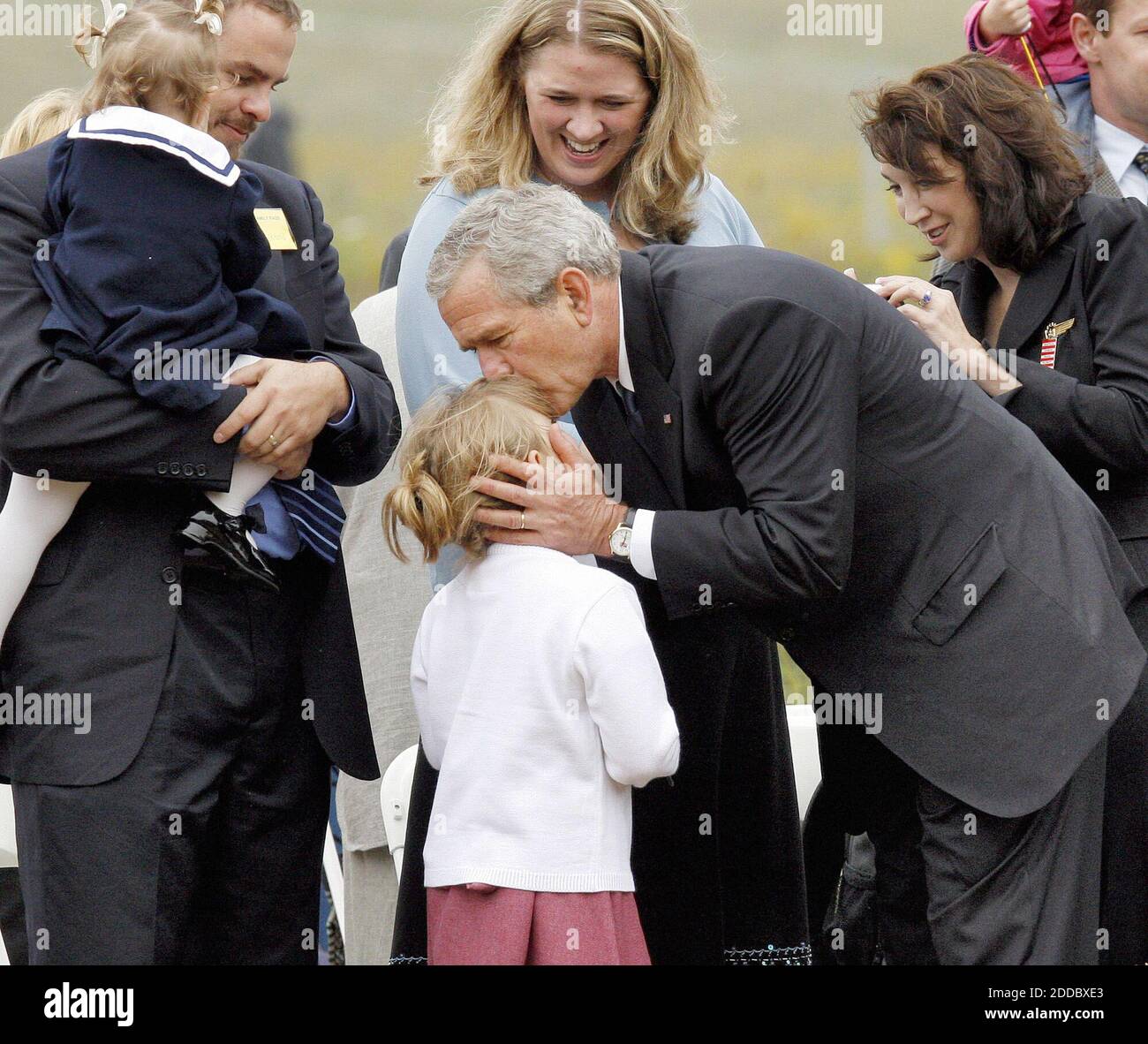 NO FILM, NO VIDEO, NO TV, NO DOCUMENTARY - President George W. Bush ...