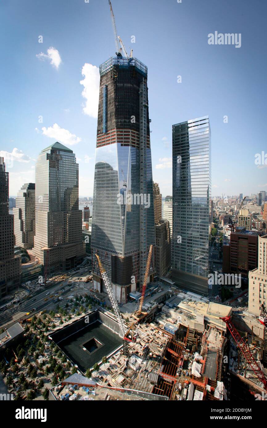 NO FILM, NO VIDEO, NO TV, NO DOCUMENTARY - 1 WTC and 7 WTC, World ...