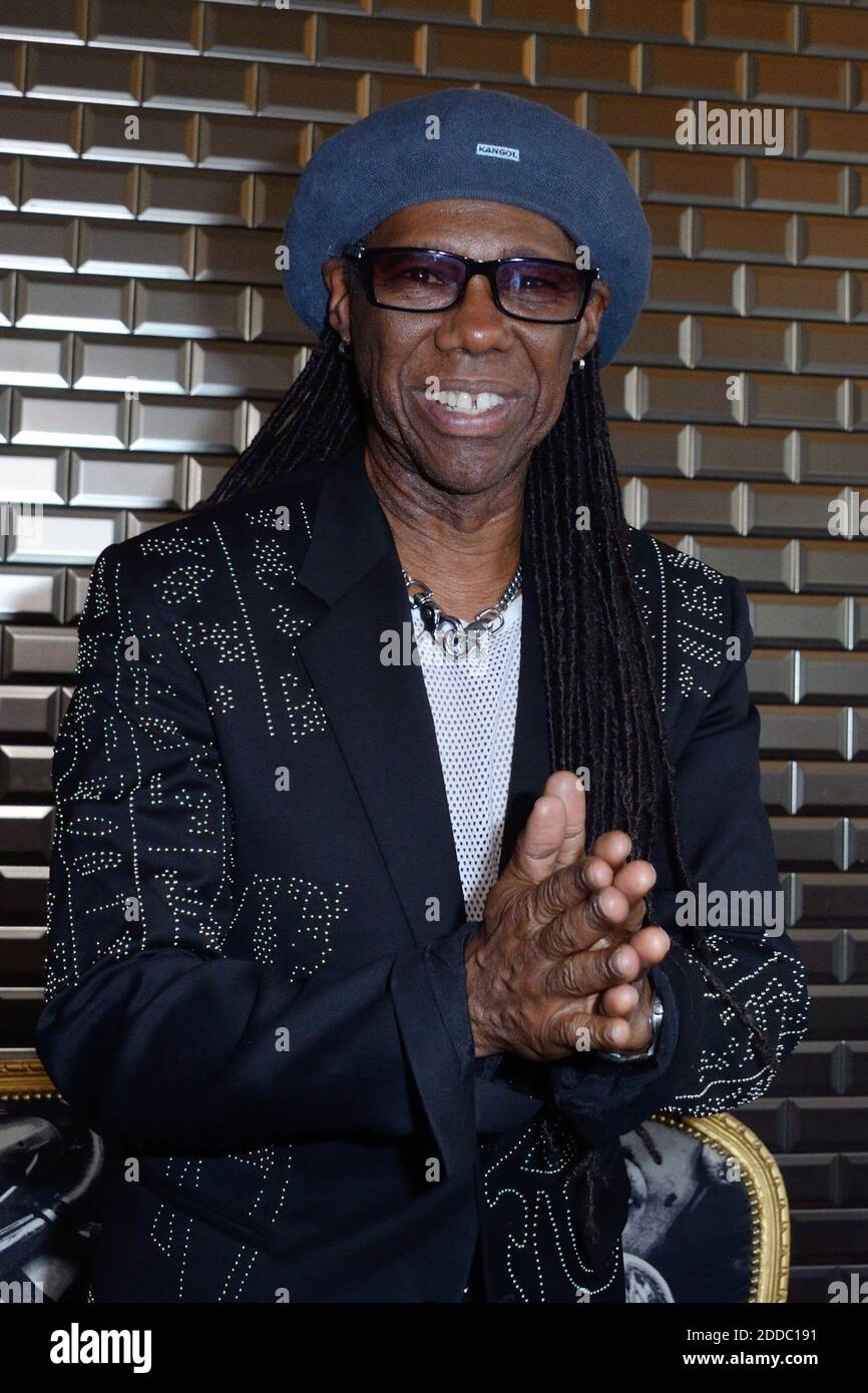 Nile Rodgers attending the Jean-Paul Gaultier Haute Couture Paris ...