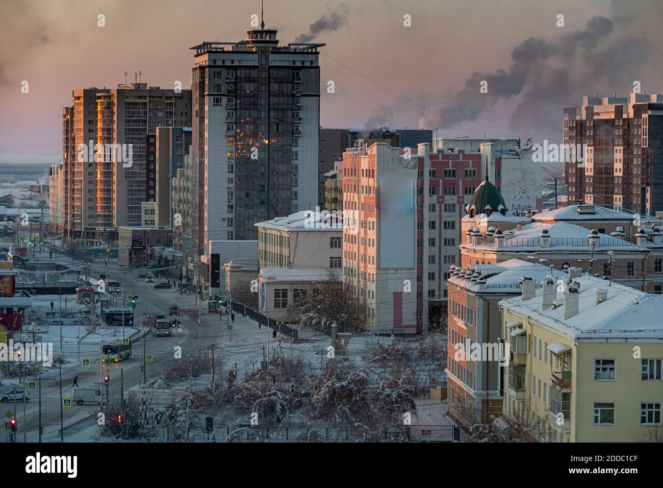 Yakutsk winter hi-res stock photography and images - Alamy