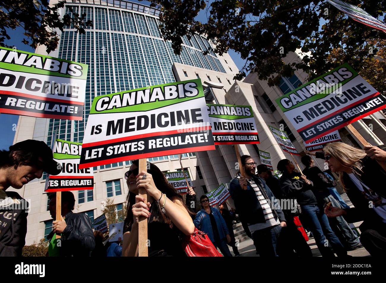 Cars passing protest signs hi-res stock photography and images - Alamy