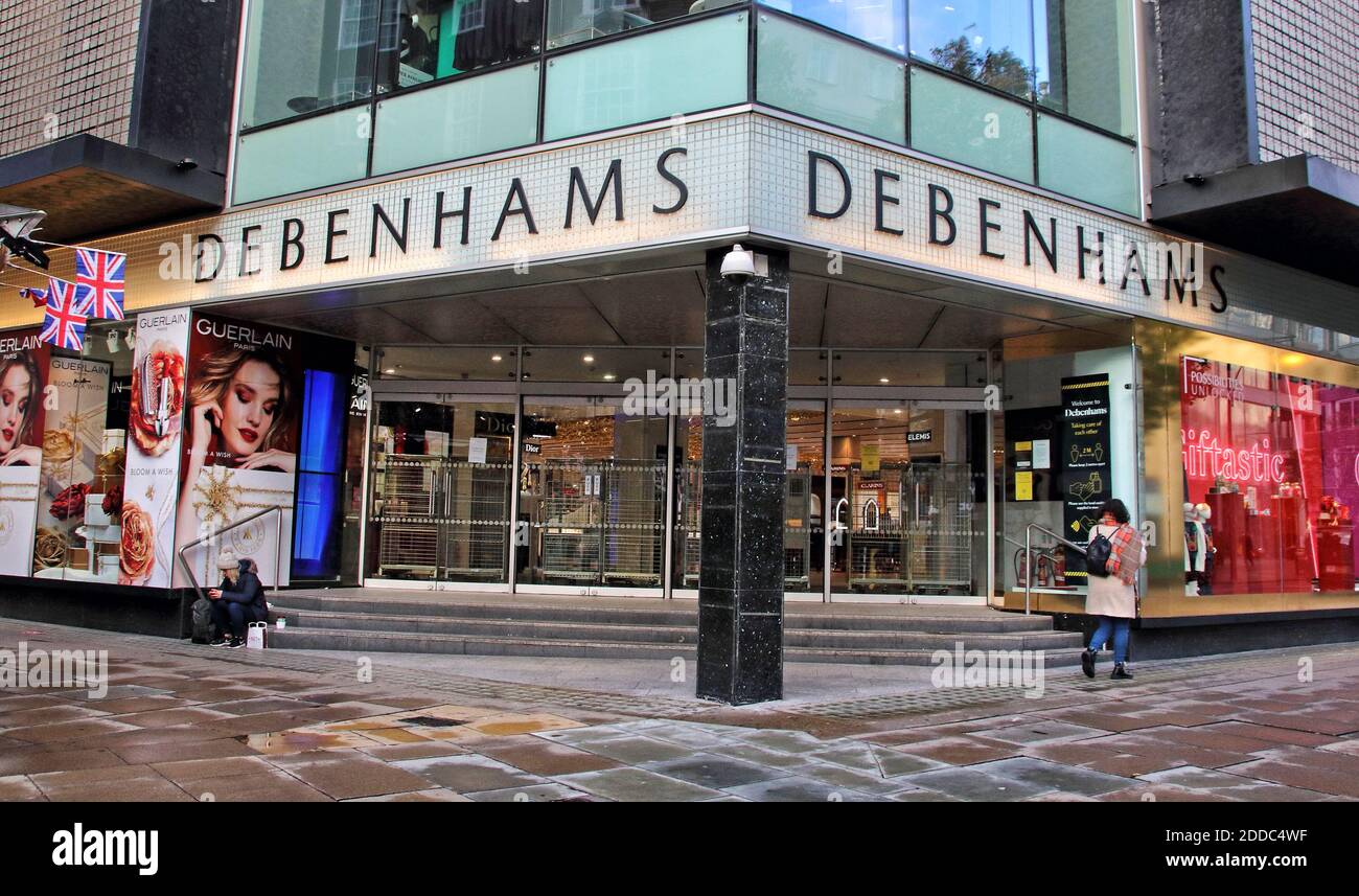 Debenhams department store on Oxford Street Stock Photo - Alamy
