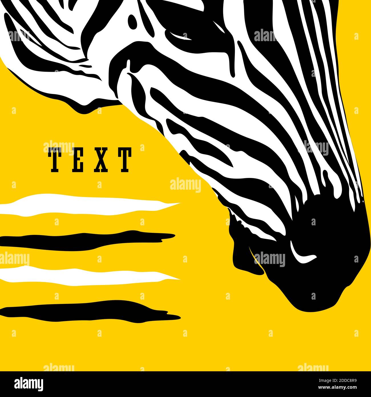 Zebra poster style Stock Vector Images - Alamy