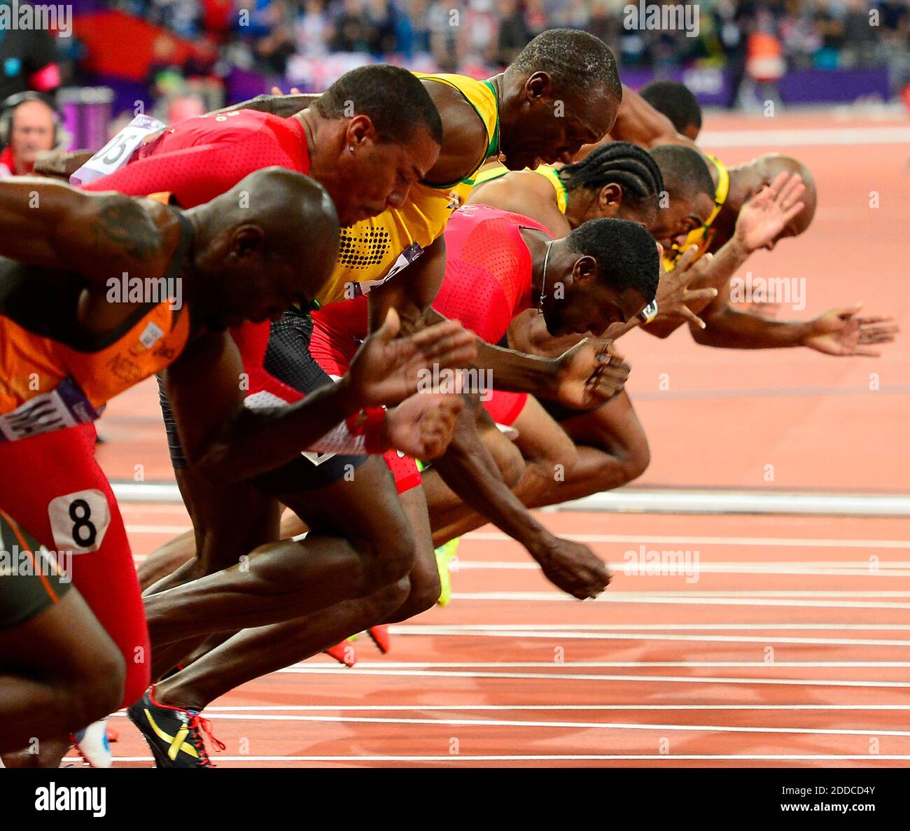 100m Start Line High Resolution Stock Photography and Images - Alamy