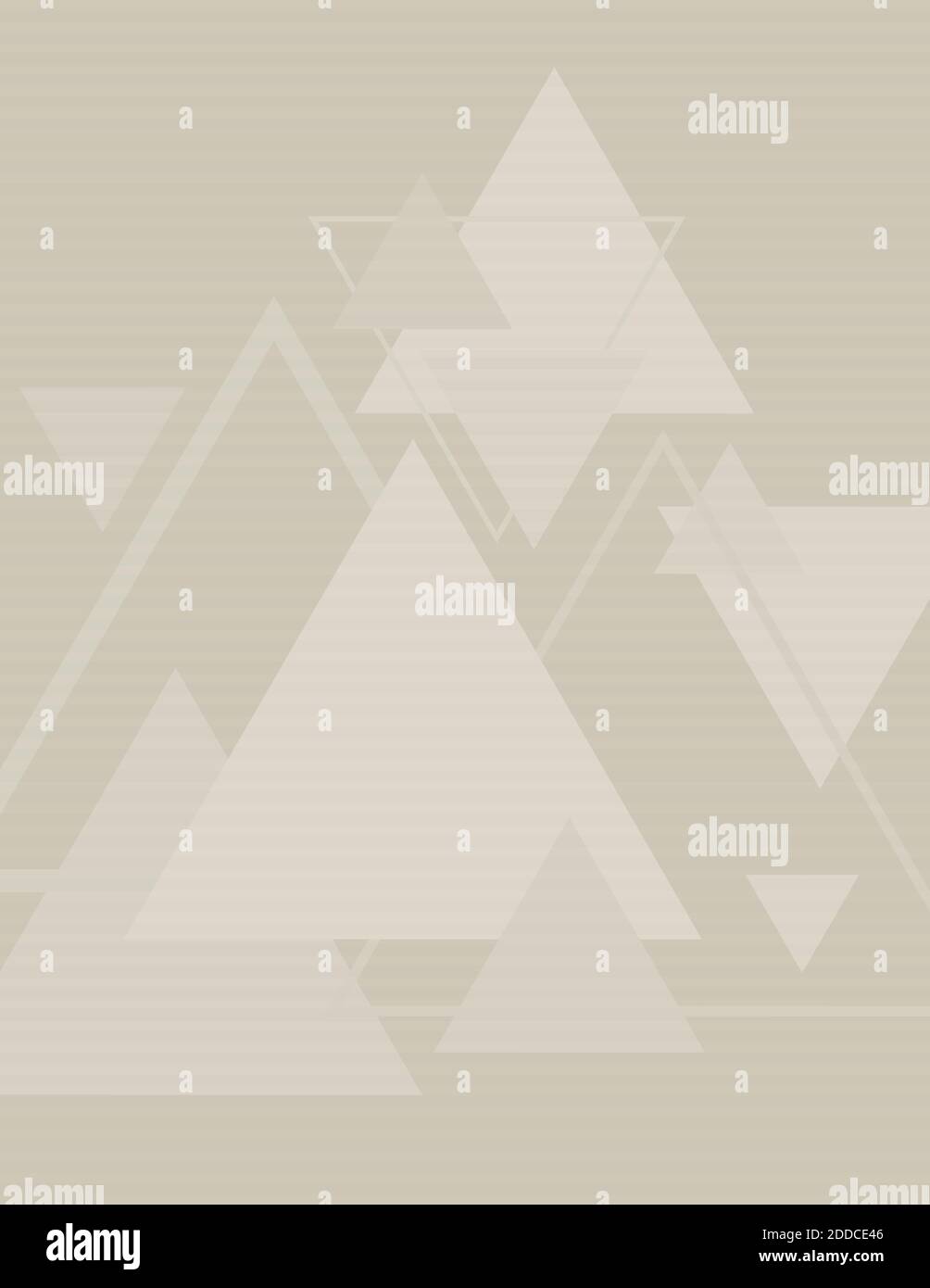 Abstract paper background textured by strips with transparent triangles ...