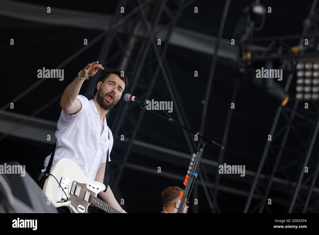 Courteeners performs on stage during Arras Main Square Festival 2018 ...