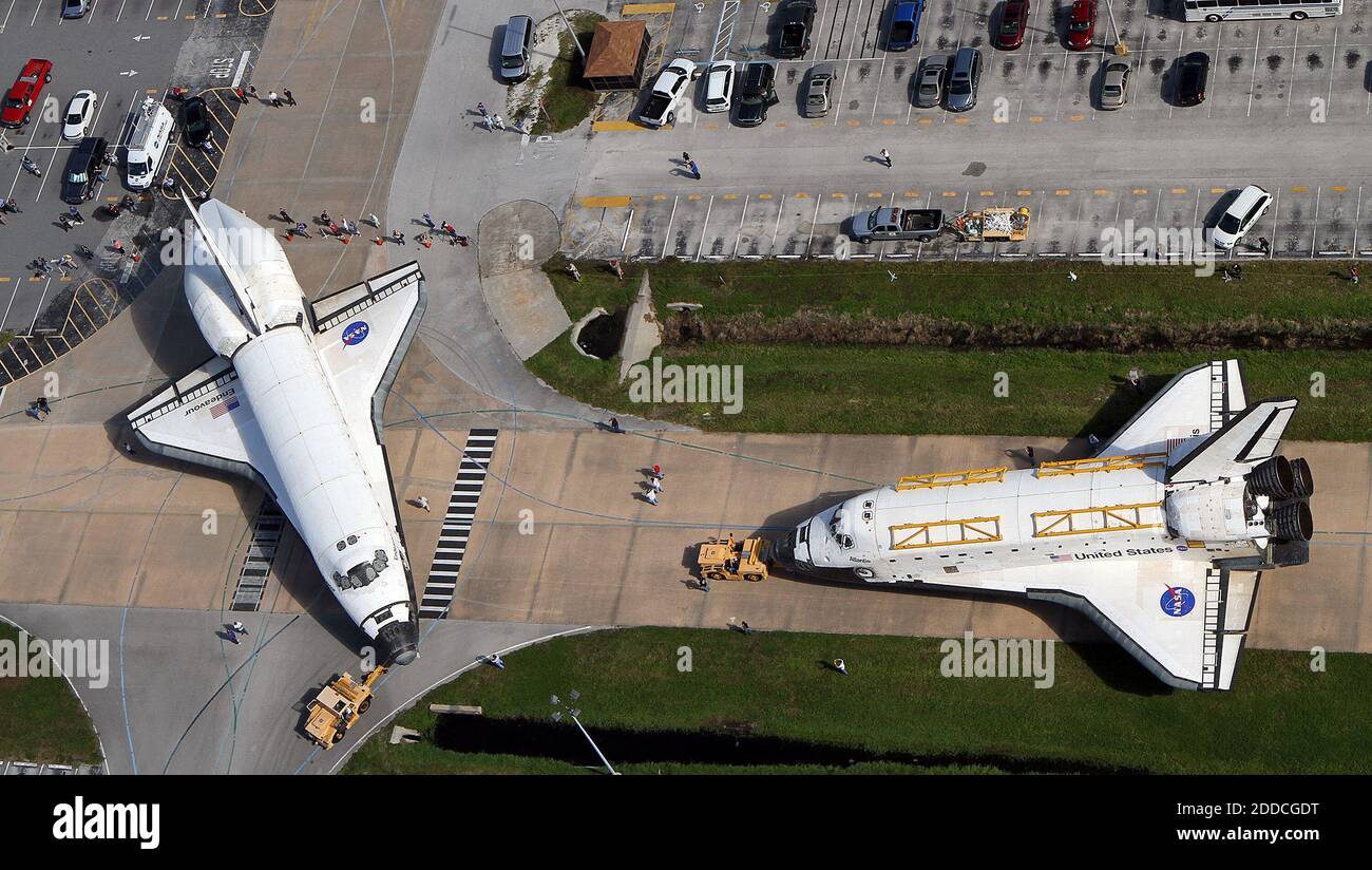 Two Space Shuttles