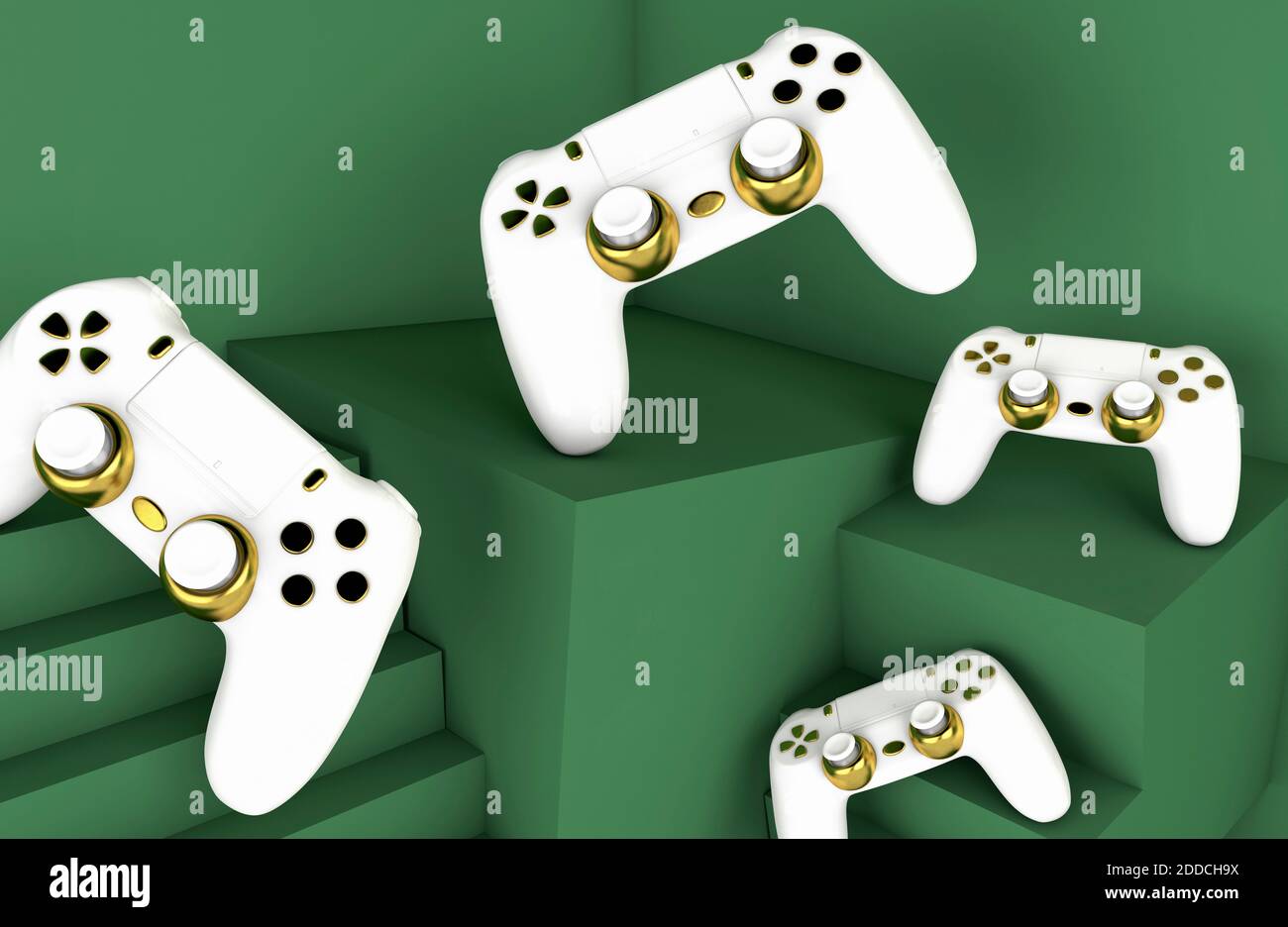 Golden consoles hi-res stock photography and images - Alamy