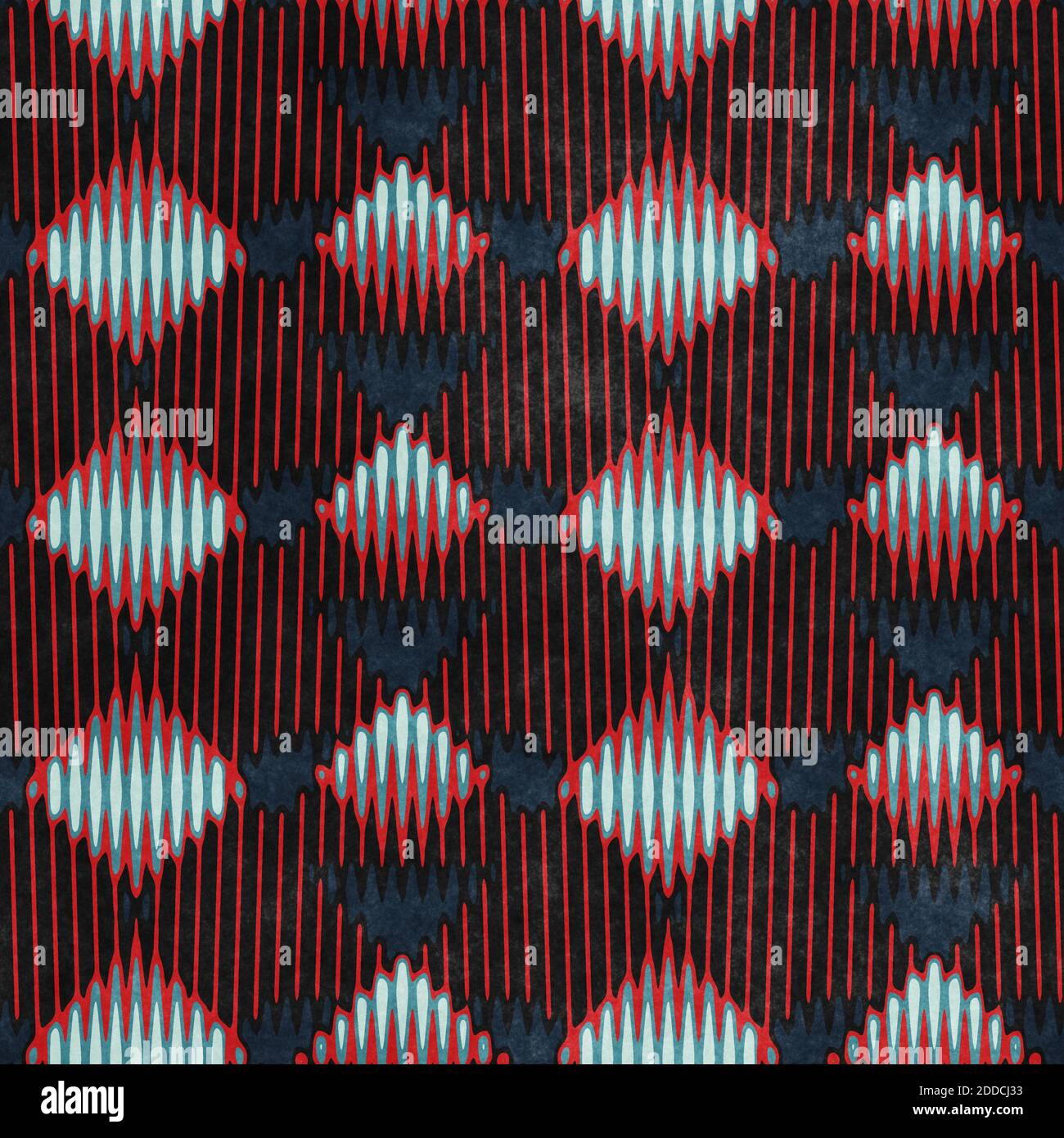 Red and navy textured urban seamless pattern Stock Photo - Alamy