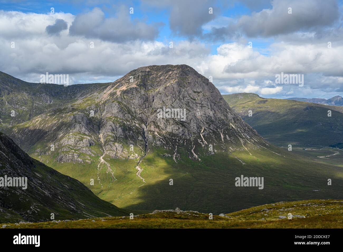 Stob Dearg peak in Glen Etive Stock Photo - Alamy