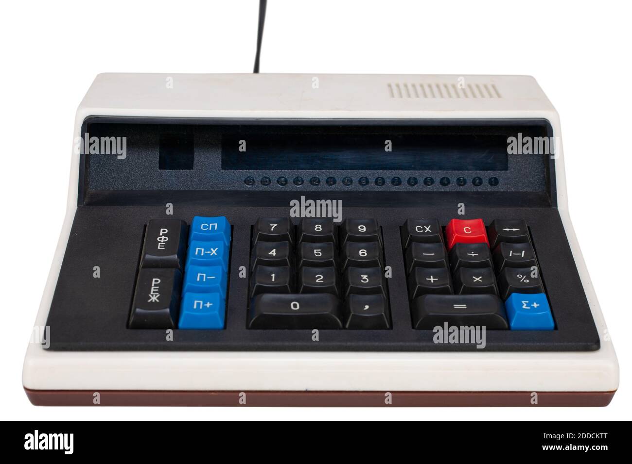 Old scientific calculator Cut Out Stock Images & Pictures - Alamy