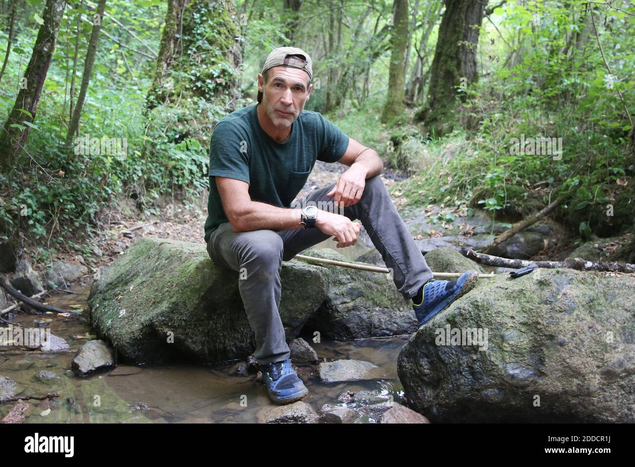 Exclusif - Mike Horn pose a Paris, France, le 18 Septembre 2018. Photo ...