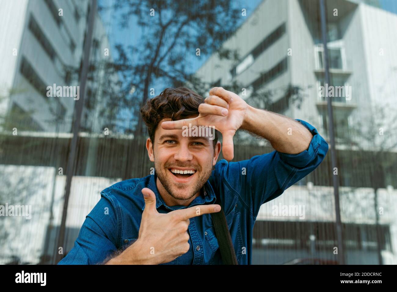 Modern happy cheerful positive hi-res stock photography and images - Alamy