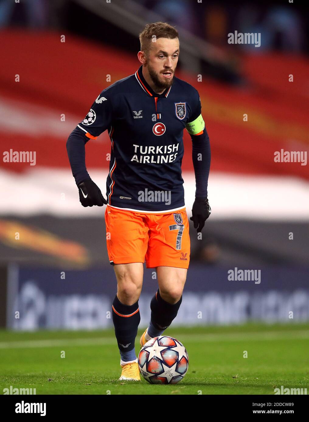 Istanbul Basaksehir’s Edin Visca during the UEFA Champions League Group ...