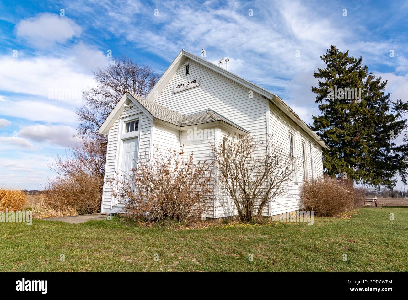 One Room School House Historic High Resolution Stock Photography and ...