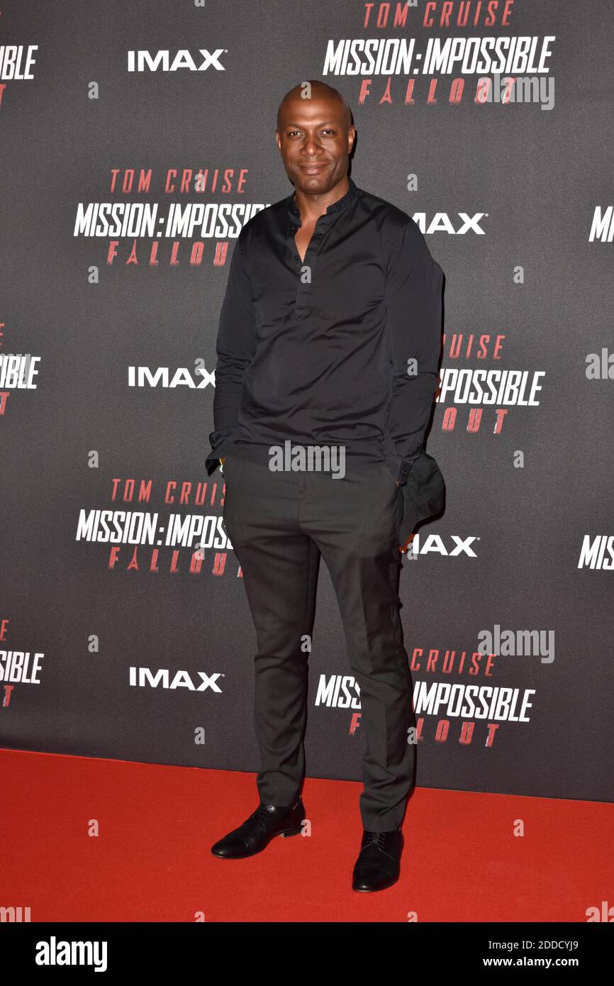 Harry Roselmack assiste a la premiere de Mission: Impossible - Fallout ...
