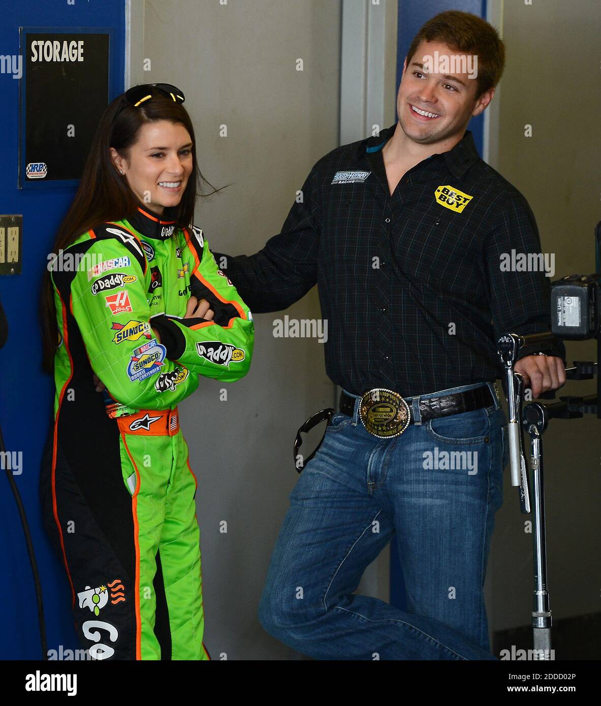 NO FILM, NO VIDEO, NO TV, NO DOCUMENTARY - NASCAR drivers Danica ...