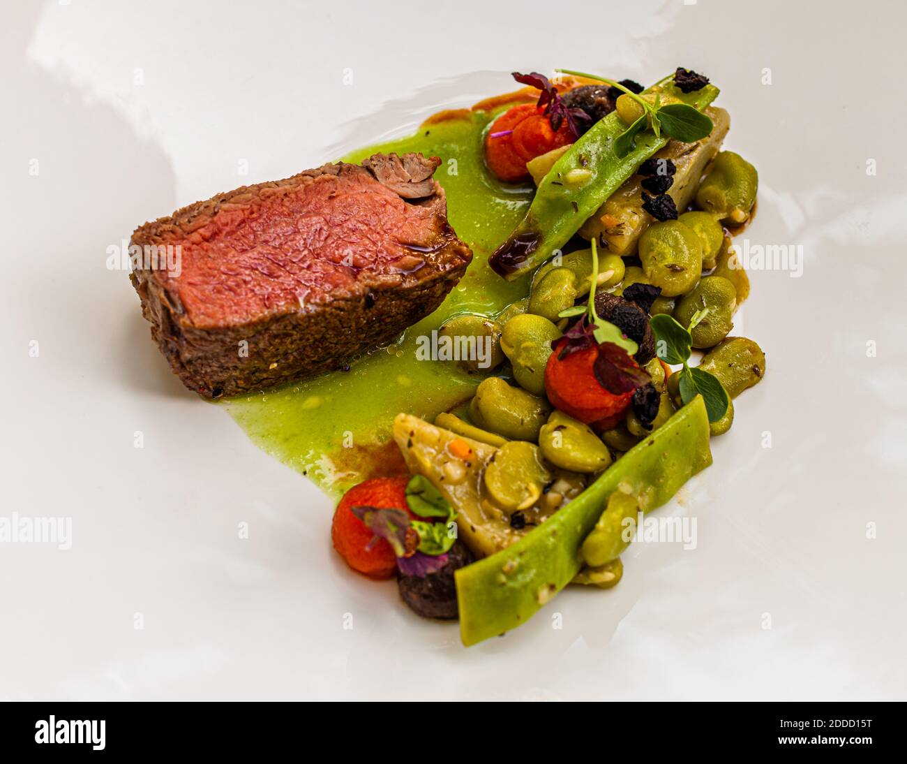 Dish of Michelin Star Kitchen Chef Frederik Desch of Laudensacks ...
