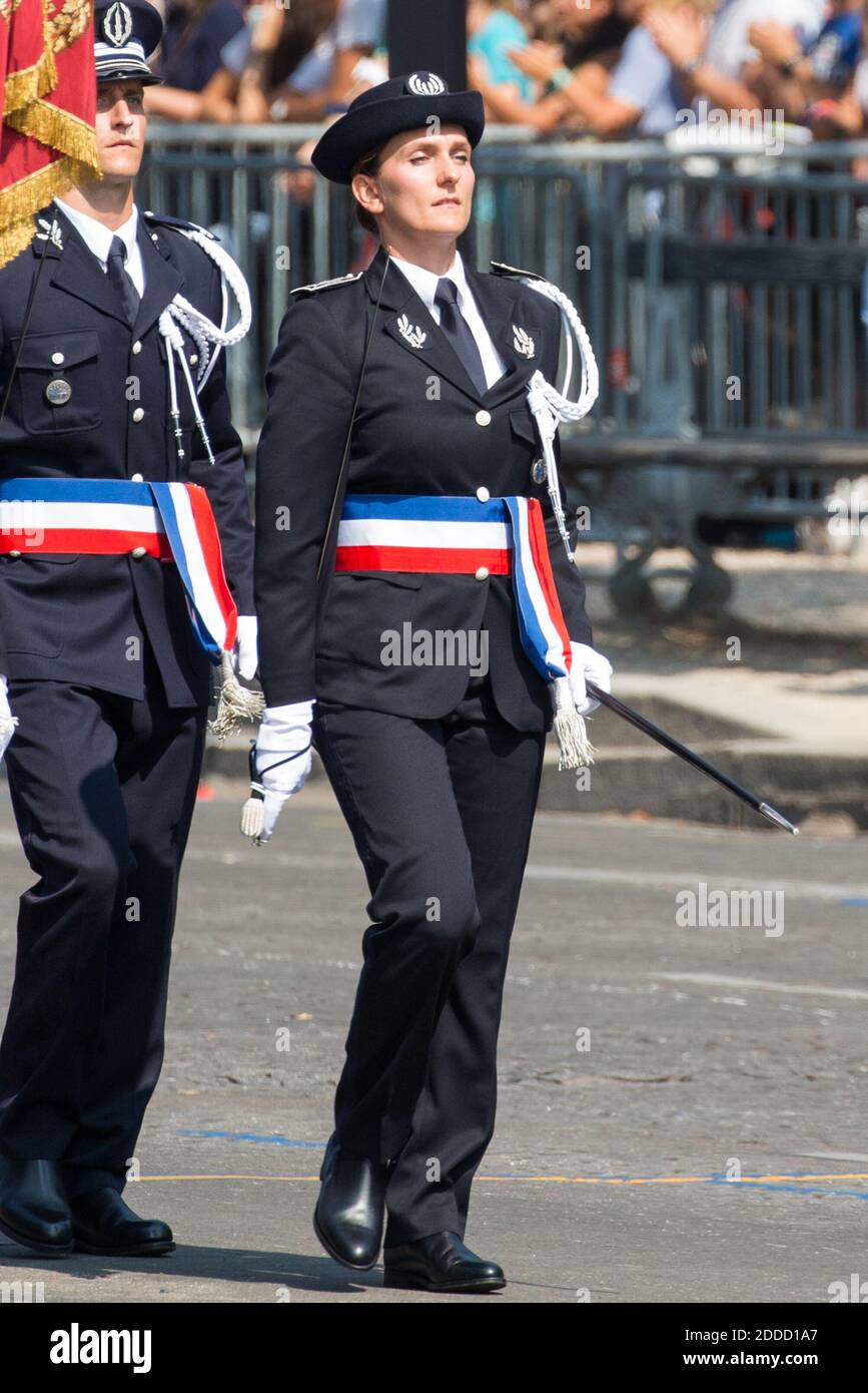 Military french Women troup during the annual Bastille Day military ...