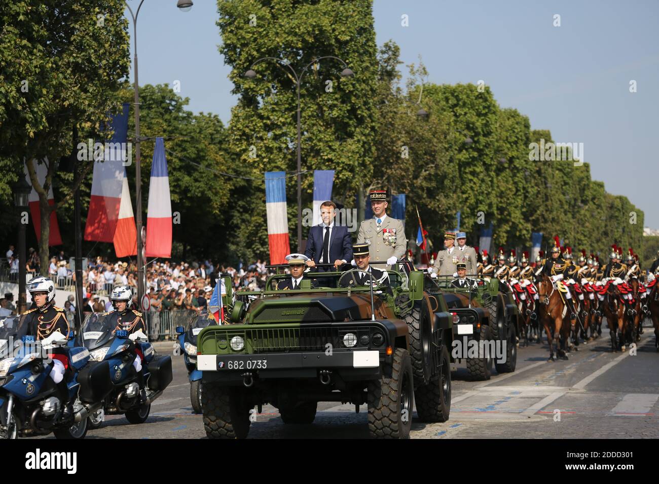 President Emmanuel Macron and Chief of the Defense Staff of the French ...